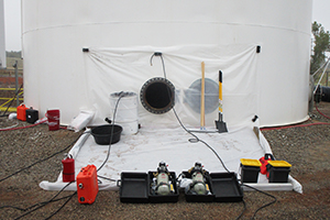 Tank & Vessel Cleaning for Aboveground Storage Tanks | Amerapex